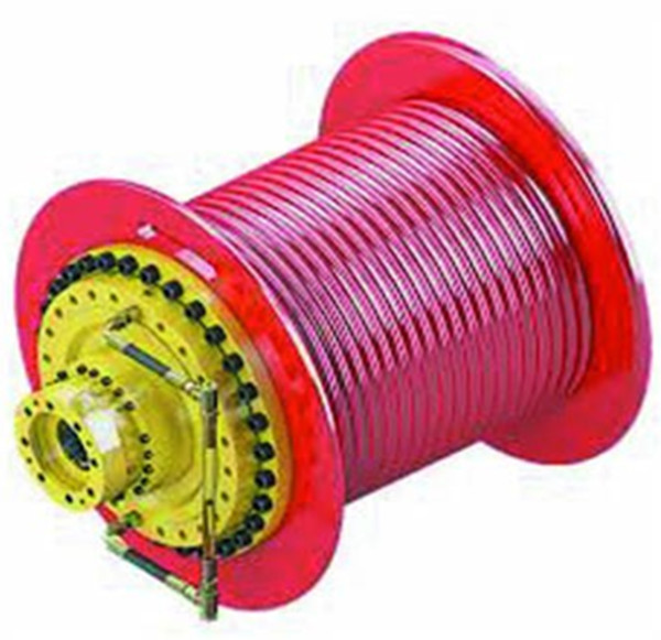 Single Rope Winding Mine Hoist Hoisting Drum Of CITIC HIC Machine Parts